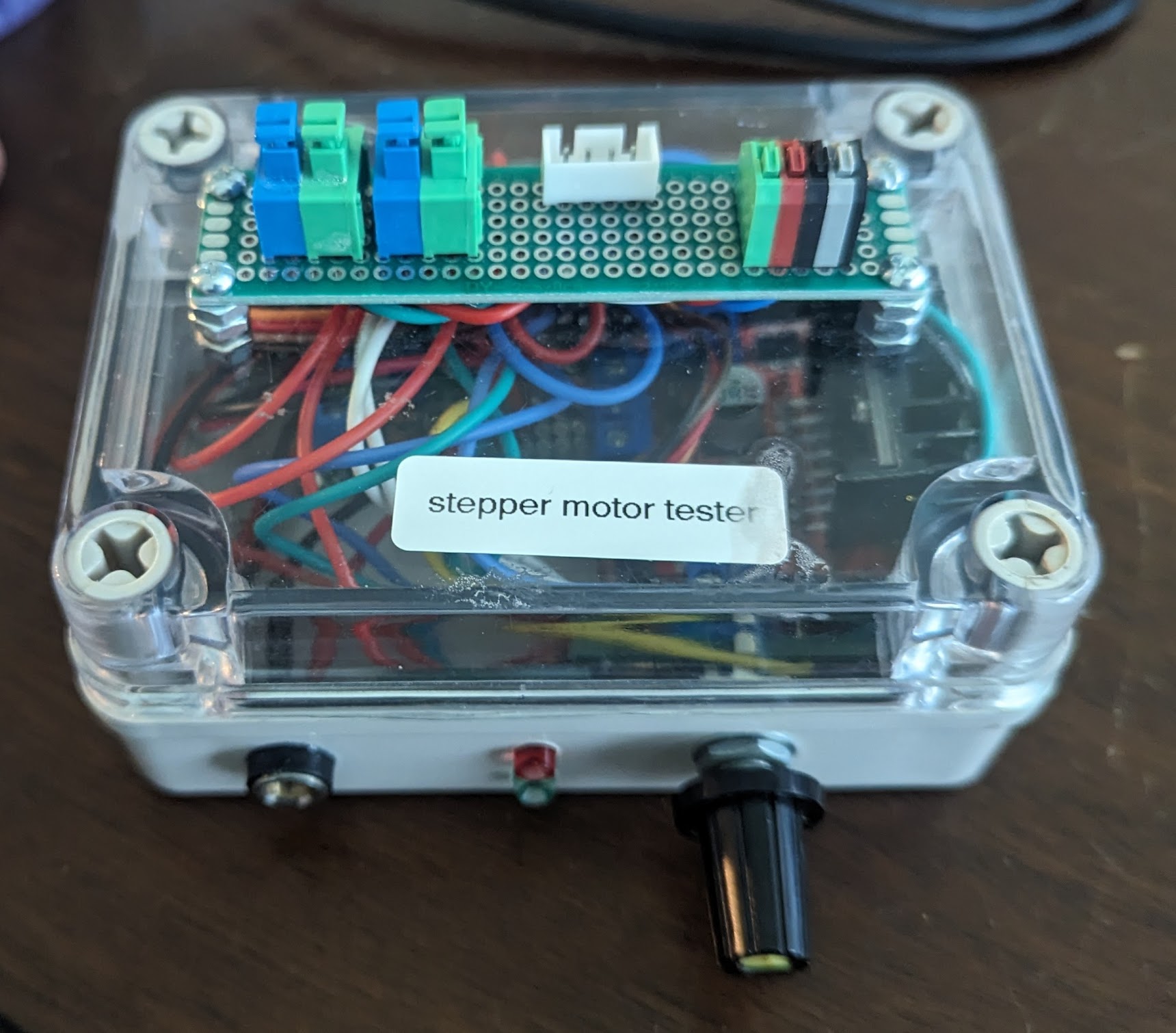 Stepper Motor Tester – Gainesville Hackerspace